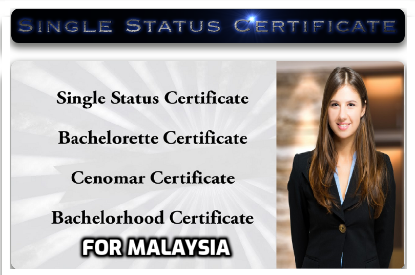 Single Status |Unmarried Certificate | Malaysia Embassy Attestation in ... Single Status |Unmarried Certificate | Malaysia Embassy Attestation in ...